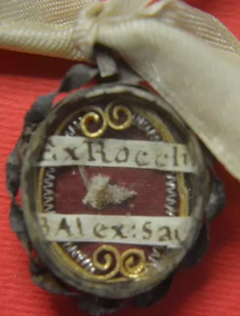 RARE RELIC RELIQUIARIO RELIQUIEN shrine RELICARIO SAN ALLESSANDRO SAULI ... RARE RELIC RELIQUIARIO RELIQUIEN shrine RELICARIO SAN ALLESSANDRO SAULI ...