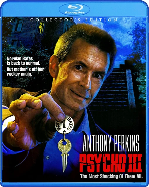 PSYCHO III: COLLECTOR'S Edition (Blu-ray) Anthony Perkins Diana Scarwid ...