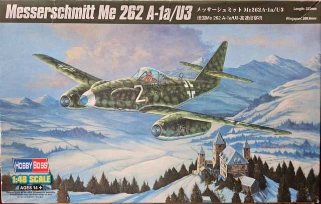 1/48 HOBBY BOSS Messerschmitt Me 262 A-1/U3 $40.02 - PicClick AU