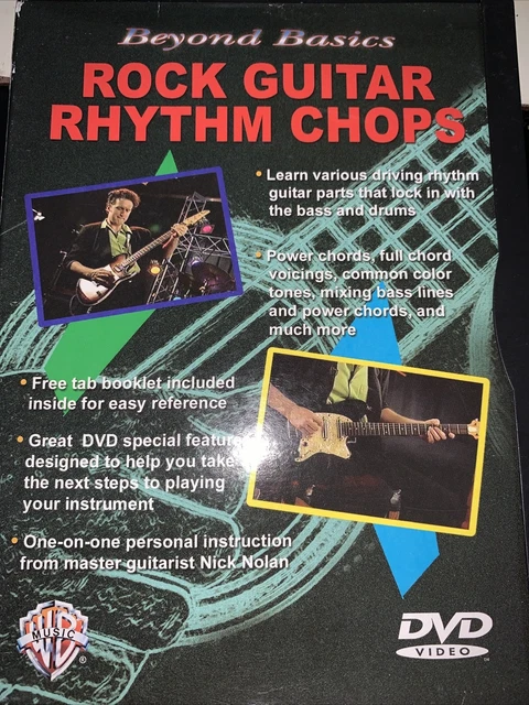 Beyond Basics Rock Guitar Rhythm Chops Instructional Dvd Refdvd4 Eur