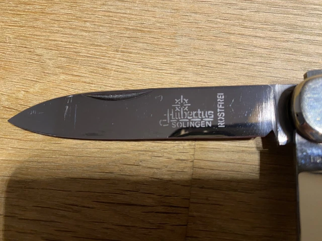 HUBERTUS SOLINGEN JAGDMESSER 3 tlg. Hirschhorn EUR 83,00 - PicClick DE