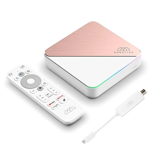 HOMATICS BOX R 4K Plus UHD Android TV Media Player with Voice Remote ...