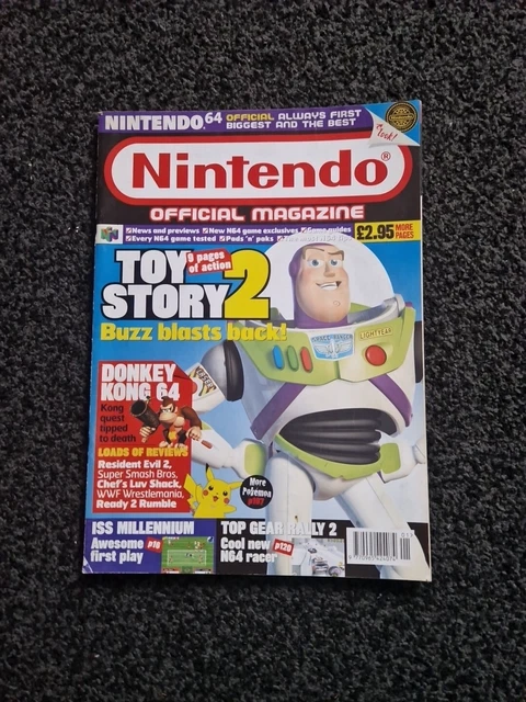 NINTENDO OFFICIAL MAGAZINE UK January 2000 Pokemon DK64 Issue 88 £6.95 ...