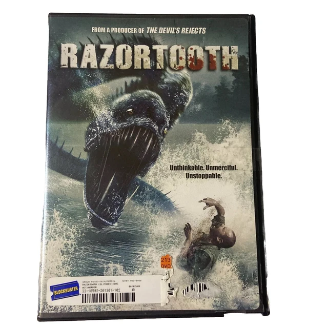 RAZORTOOTH DVD CREATURES Monsters Horror Subtitled Widescreen Snakes ...