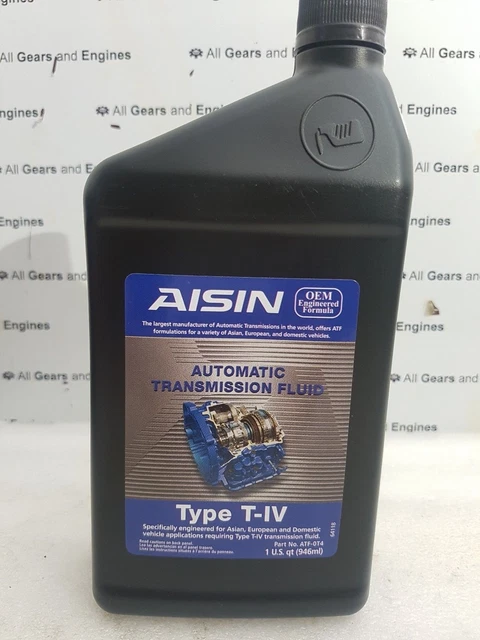 GENUINE AISIN ATF-0T4 AUTOMATIC TRANSMISSION GEARBOX OIL 5 x 946ml ...