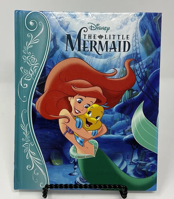 DISNEY THE LITTLE Mermaid Hard Back Book Disney Press 2017 $9.60 ...