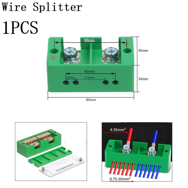 PROFESSIONAL HOUSEHOLD ELECTRICAL Enclosure Terminal Block Junction Box ...