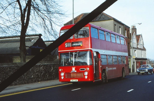 ORIGINAL BUS SLIDE: Eastern Counties - Bristol VR JNG 54N 11/78 £1.75 ...