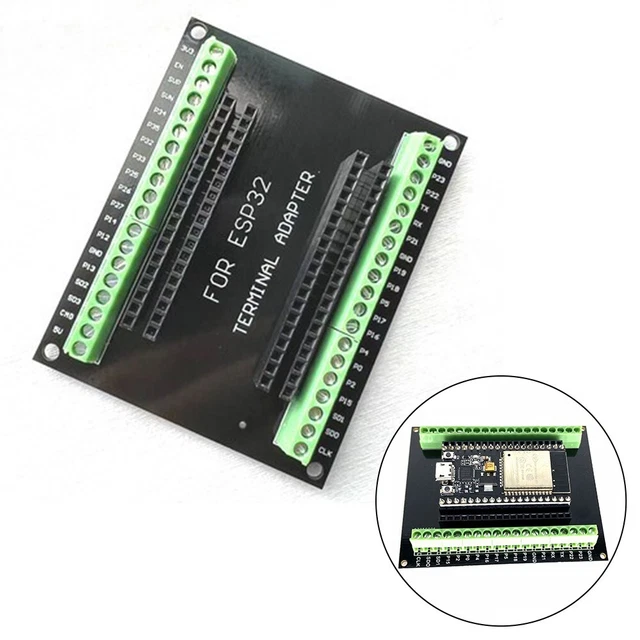 NERO 38 PIN per scheda breakout ESP32 2 unità per scheda di sviluppo ... NERO 38 PIN per scheda breakout ESP32 2 unità per scheda di sviluppo ...
