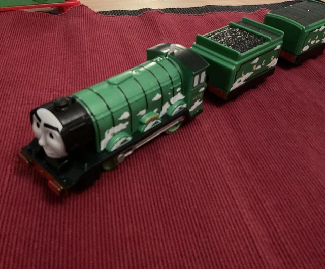 THOMAS THE TANK Engine Trackmaster Motorised Flying Scotsman £10.00 ...