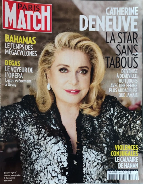 PARIS - MATCH N°3670- 12 au 18 sept 2019 - CATHERINE DENEUVE la star sans tabou EUR 3,00 ...