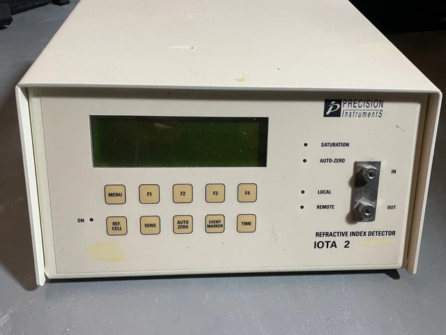 REFRACTIVE INDEX DETECTOR (RID), IOTA 2, Precision Instruments $1,250. ...