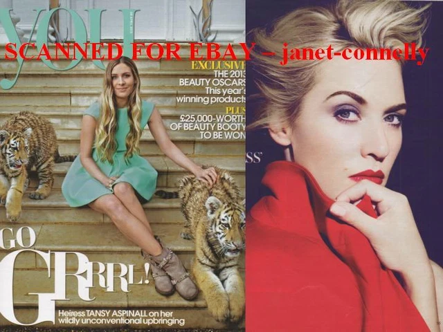 TANSY ASPINALL EMMA Thompson John Ruskin KATE WINSLET You Mag (28 April ...
