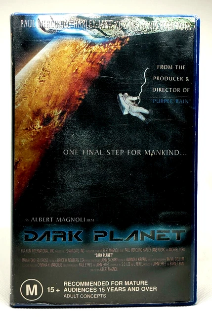 DARK PLANET VHS PAL Extremely Rare EX-RENTAL Big Box TESTED 1997 Paul ...