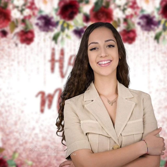 RAD GLITTER ROSES Happy Mothers Day Backdrop Diy $37.90 - PicClick AU