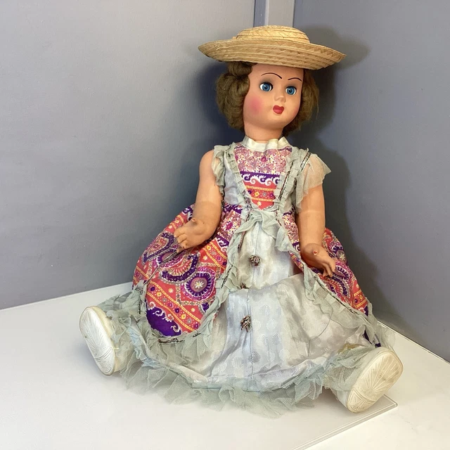 VINTAGE DOLL - Mod Brev 9 Milano 26” 1970's Hard Plastic RESTORATION ...