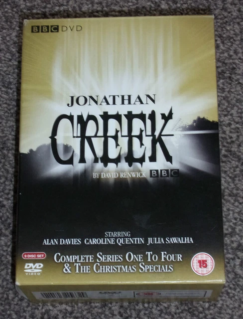 JONATHAN CREEK : Complete Series One - Four 1 - 4 + Xmas Dvd Boxset(Free Uk P&P) £7.49 - PicClick UK