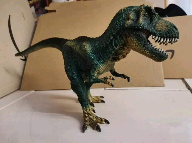 SCHLEICH TYRANNOSAURUS REX T-Rex Dinosaur Figure with Movable Jaw 14587 - (G2) £5.50 - PicClick UK