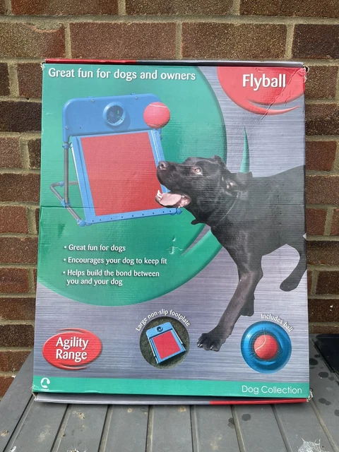 DOG FLYBALL TRAINING Set Game Agility Co-Ordination Exercise Catching ...