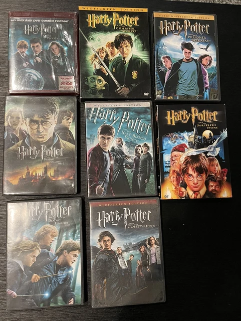HARRY POTTER: 8-Film Movie Collection DVD Set Lot Individual Movies 11 ...