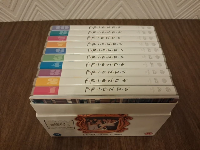 FRIENDS THE COMPLETE Series DVD Box Set - Seasons 1-10 + Episode Guide ...