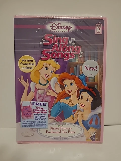DISNEY PRINCESS SING-ALONG Songs Volume 2: Enchanted Tea Party (DVD ...