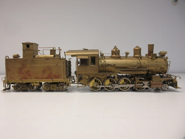 ALCO MODELS HO Scale Brass Southern Pacific C-15 2-8-0 Steam Locomotive ...