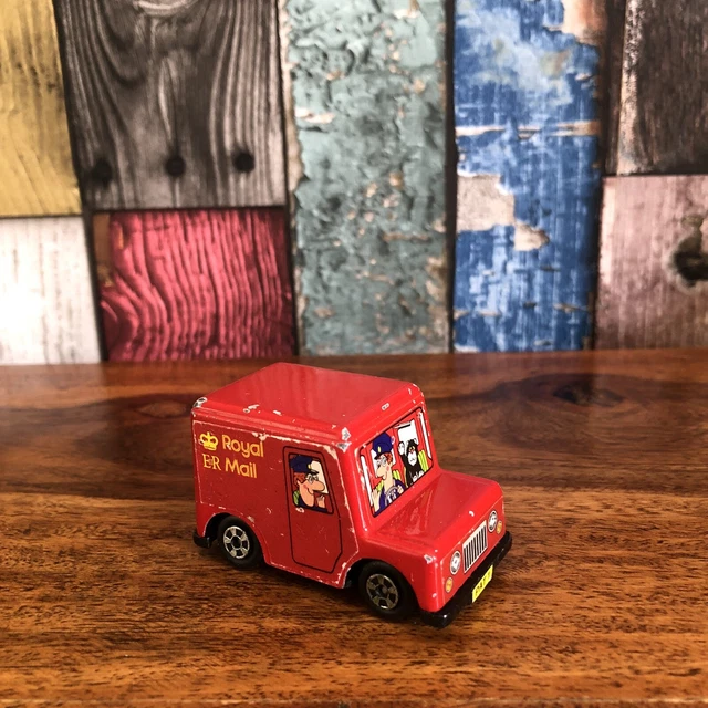 ERTL POSTMAN PAT Royal Mail Van Toy Car Diecast Red BBC Vintage 1983 ...