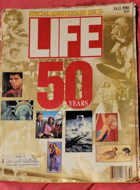 LIFE MAGAZINE 50 Years Special Collectors Edition Anniversary Fall 1986 ...