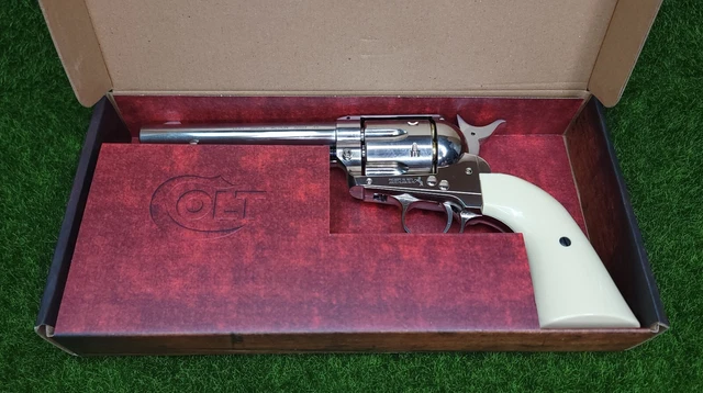 UMAREX COLT PEACEMAKER Single Action Army 45 BB Air Pistol Revolver ...