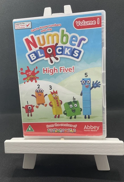 NUMBERBLOCKS: HIGH FIVE! Volume 1 DVD Special With Card Sleeve CBeebies ...