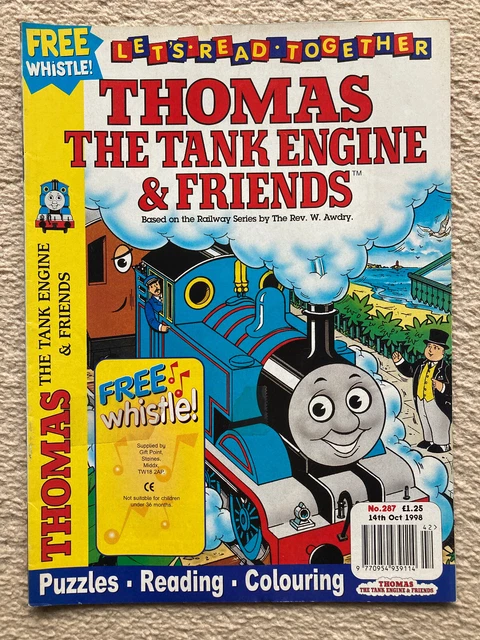 THOMAS THE TANK Engine and Friends Magazine Issue 287 From 1998 With ...