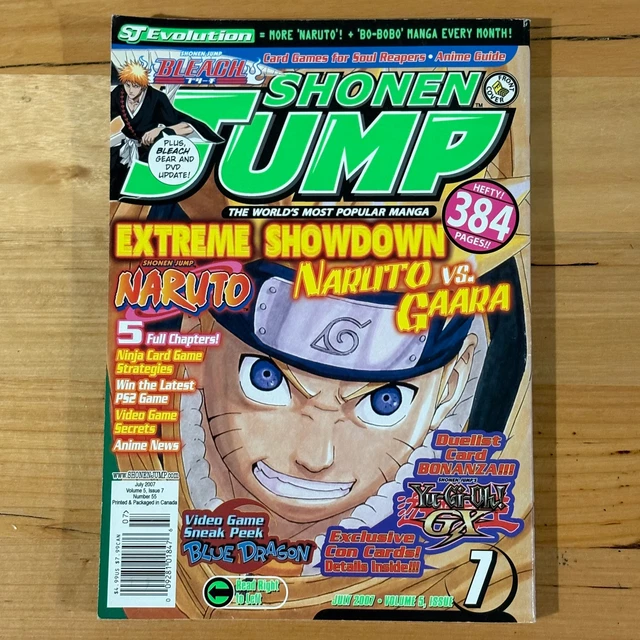 SHONEN JUMP MAGAZINE Vol 5 Issue 7 2007 Paperback 384 Pages GD £11.09 - PicClick UK