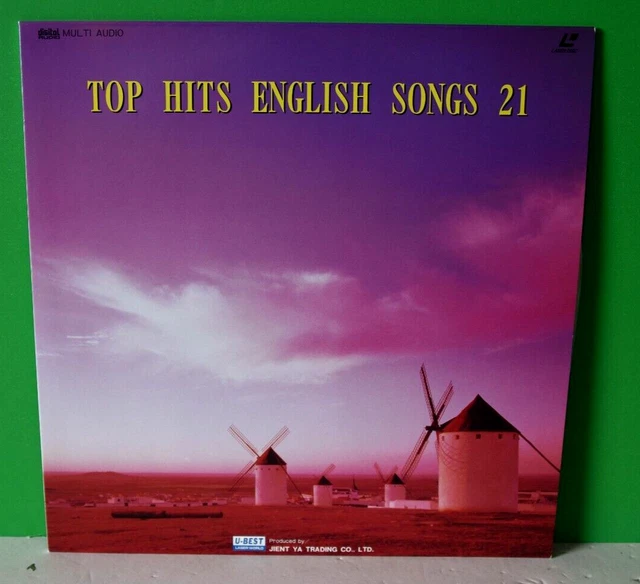 TOP HITS ENGLISH SONGS 21 - Karaoke Laserdisc $4.99 - PicClick