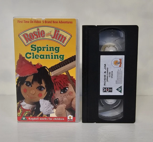ROSIE AND JIM Spring Cleaning Vhs £24.99 - PicClick UK