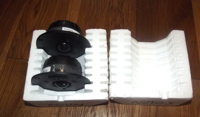 MOREL MDT 30-S Tweeter pair great sounding fully working 28mm soft dome ...