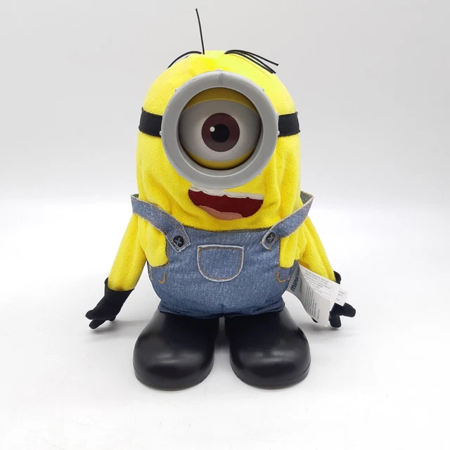 DESPICABLE ME MINION Talking Tumbling Farting Laughing Stuart 10” Toy ...