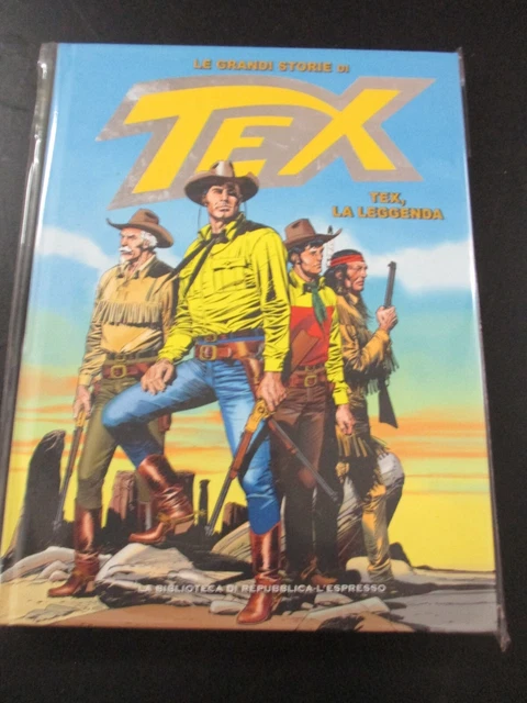 LE GRANDI STORIE DI TEX n° 1 TEX LA LEGGENDA - CARTONATO EUR 7,50 ...