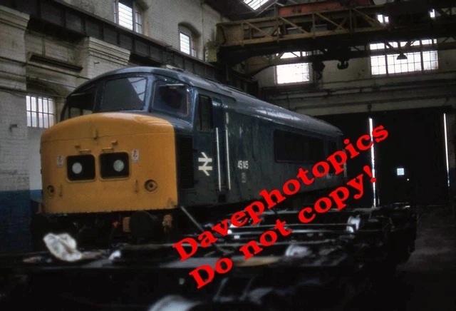 ORIGINAL 35MM Slide Diesel /Steam Train / Engine Railway 45145 c1976 £3 ...