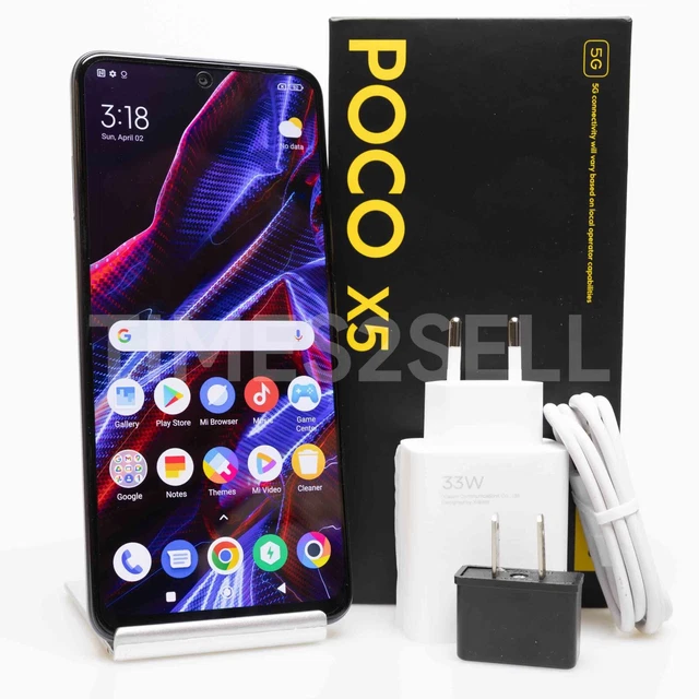XIAOMI POCO X5 5G 256 GB 8 GB Dual SIM sbloccato in fabbrica versione ...
