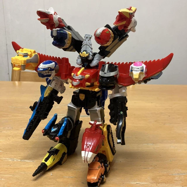POWER RANGERS MEGA Force Goseiger Minipla Gosei Great Header set BANDAI ...