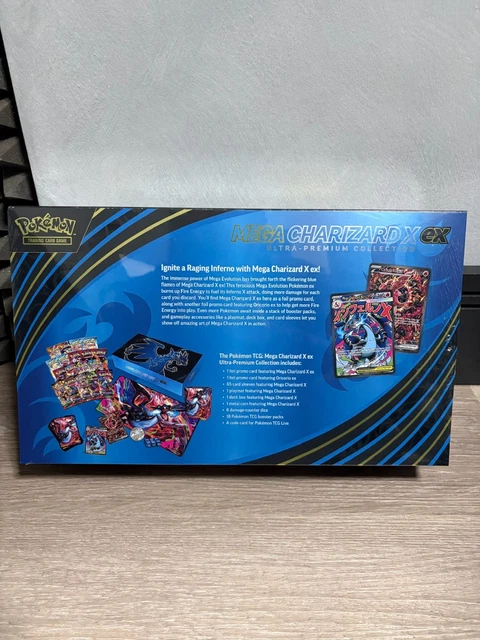 POKÉMON TCG: MEGA Charizard X ex Ultra-Premium Collection Brand New! In ...