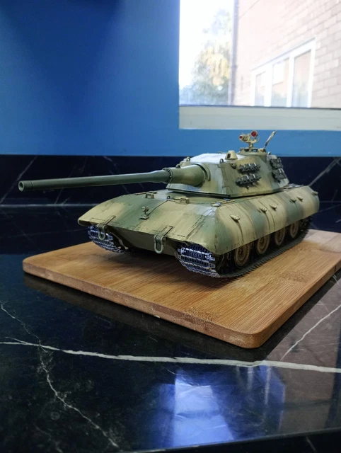 1/35 GERMAN E100 Model Tank Kit Built And Painted £83.90 - PicClick UK