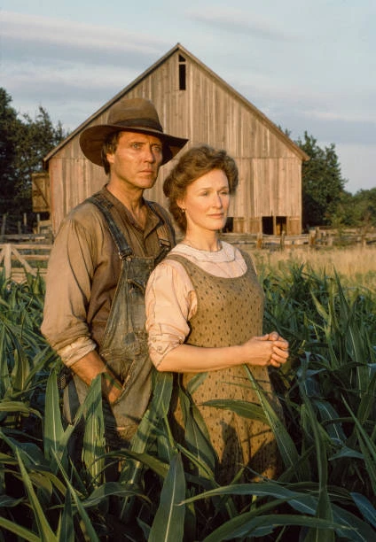 CHRISTOPHER WALKEN GLENN Close in Sarah Plain and Tall 1991 TV Old ...