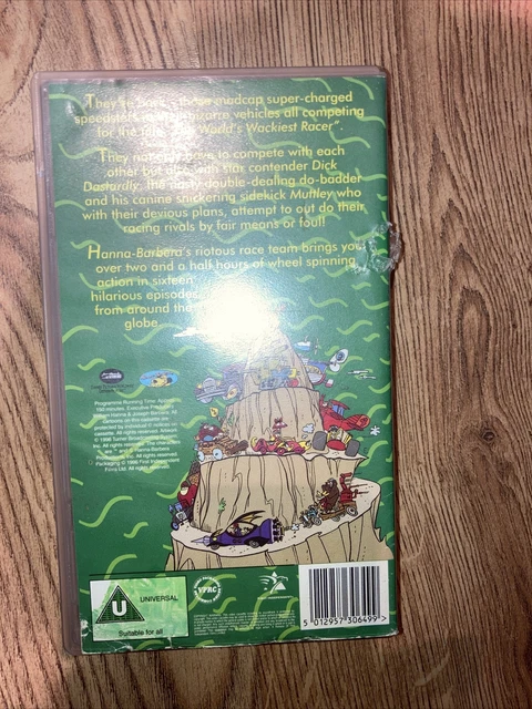 *CLASSIC FUN FAVOURITE* Hanna Barbera Wacky Races Bumper Edition VHS ...