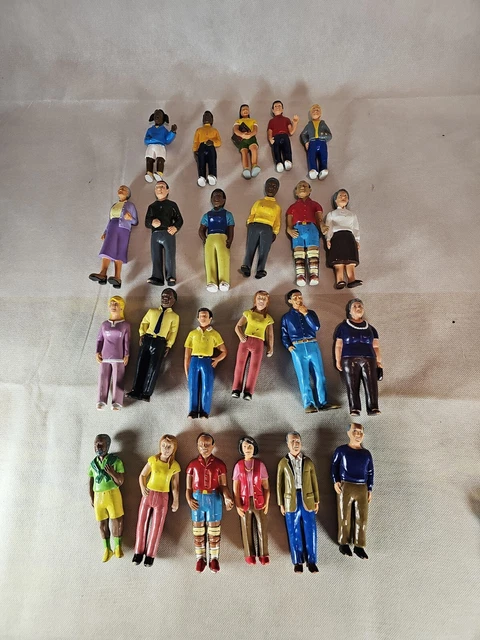 LAKESHORE PLAY PEOPLE Figures 1990s Vintage Toys Cake Toppers Big ...