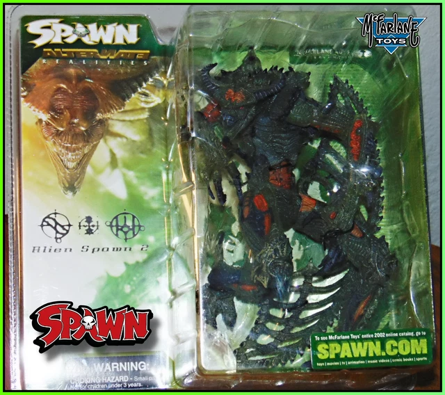 SPAWN ALTERNATE REALITIES Alien Spawn 2 Action Figure Mcfarlane Toys Misp New! $23.99 - PicClick