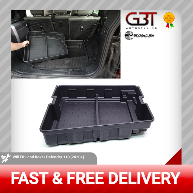 FOR LAND ROVER Defender 110 Boot Trunk Storage Box Organiser Tidy Tray ...