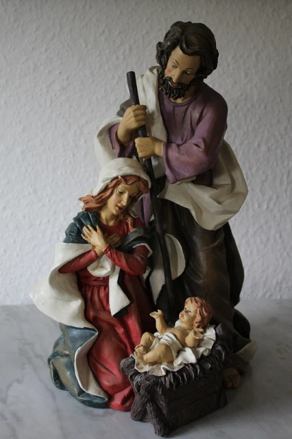 KRIPPENFIGUREN JESUS, MARIA und Josef - Jessica Design Collection - 37 ...