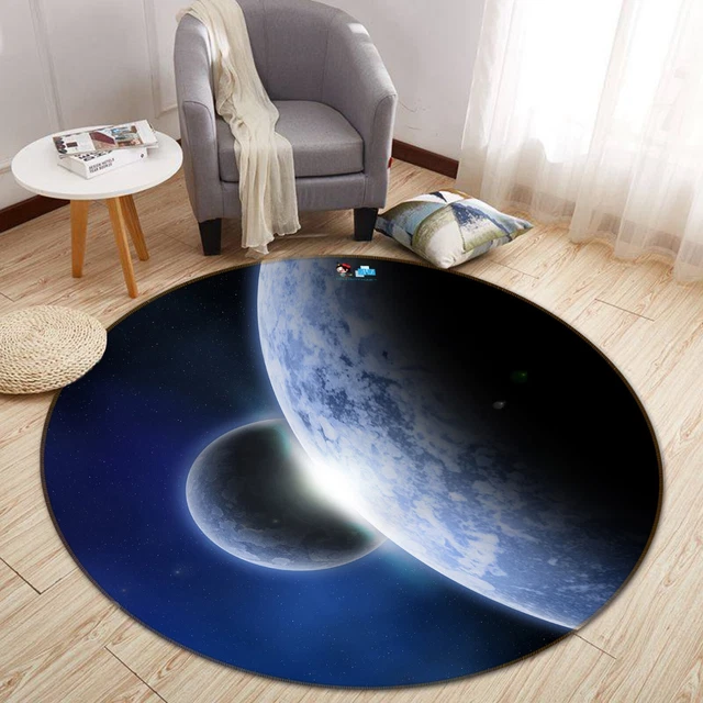 3D STARRY PLANET Earth NBC1410 Game Rug Mat Elegant Photo Carpet Mat ...
